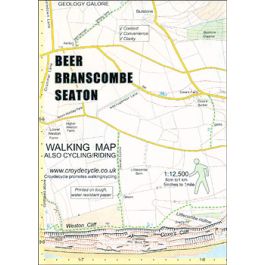 Beer - Branscombe - Seaton Walking Map 43 | Stanfords
