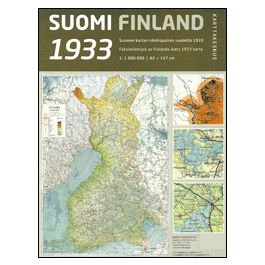 Finland 1933 Facsimile Map | Stanfords