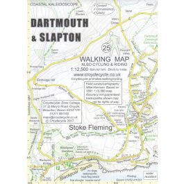 Dartmouth & Slapton Walking Map 25 | Stanfords