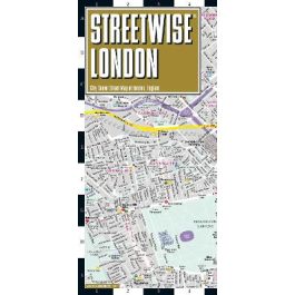 London Streetwise Map - Laminated City Center Street Map | Stanfords