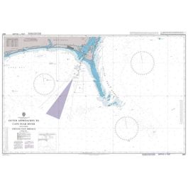 Admiralty Chart 3687 - Outer Approaches to Cape Fear River including ...