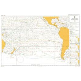 Admiralty Routeing Chart 5128(6) - S Pacific - June | Stanfords