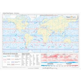 Global Wind Patterns World Map A1 size | Stanfords