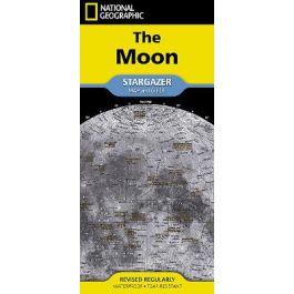 National Geographic Moon Map (Stargazer Folded) | Stanfords