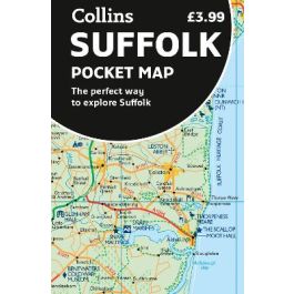 Suffolk Collins Pocket Map - the perfect way to explore the Suffolk ...