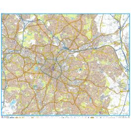 A-Z Birmingham Street Map – 2018 | Stanfords