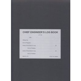 Chief Engineer's Log Book (No 132) - 3 Months | Stanfords