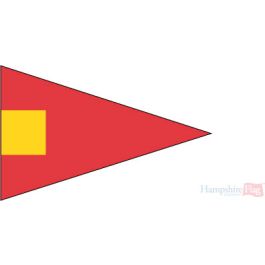 Fourth Substitute Code Signal Flag - 15 x 12 inch - printed | Stanfords