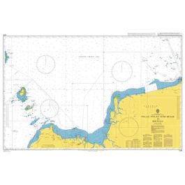 Admiralty Chart 1336 - Pulau-Pulau Subi Besar to Bintulu | Stanfords
