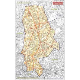 London: Islington Borough Map - Stanfords Print on Demand | Stanfords