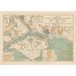 Stanford's Chart of the Solent, Spithead and Southampton Water (1930s ...