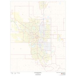 Calgary, Alberta Postal Code Forward Sortation Areas | Stanfords