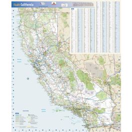 California State Wall Map | Stanfords