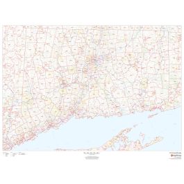Connecticut ZIP Code Map | Stanfords