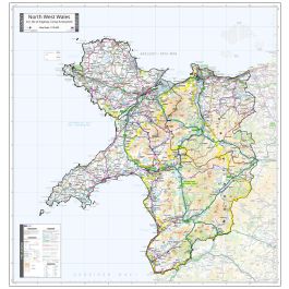County Map of North West Wales | Stanfords