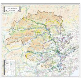 County Map of Perth & Kinross | Stanfords