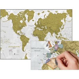 Scratch the World Maps International Wall Map | Stanfords