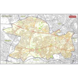 Ealing Borough Map | Stanfords