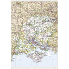 Historic Hampshire County Map | Stanfords