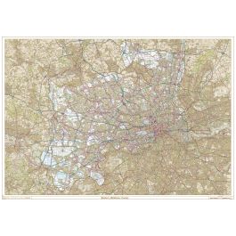 Historic Middlesex County Map | Stanfords