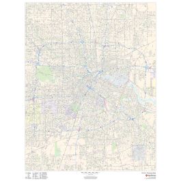 Houston, Texas Inner Metro - Portrait | Stanfords
