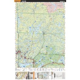 MBMB70 Flin Flon - Manitoba Backroad Mapbook Topo | Stanfords