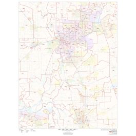 Sacramento County, California ZIP Codes Map | Stanfords