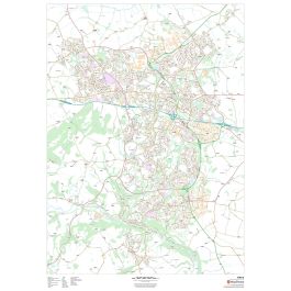 Telford Map | Stanfords