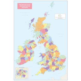The British Isles Administrative Divisions | Stanfords