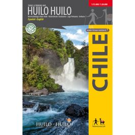Huilo Huilo | Trekking Chile Map 1:75,000 / 1:20,000 | Stanfords