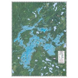 Turtle-Flambeau Flowage Map | Stanfords