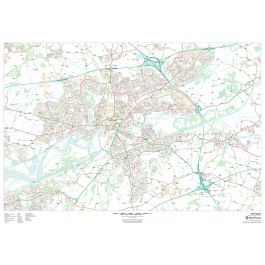 Warrington Map | Stanfords