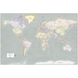 World Modern Map - Poster | Stanfords