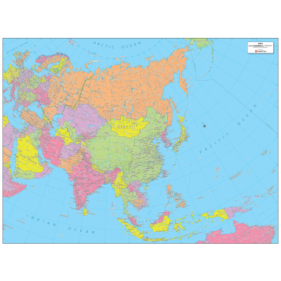Large Detailed Political Map Of Europe With The Marks Of Maps Of