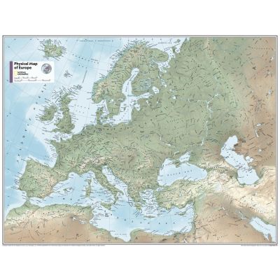 Europe Physical Map Physical Map Of Europe