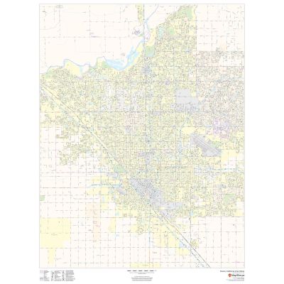 Fresno Map Of California