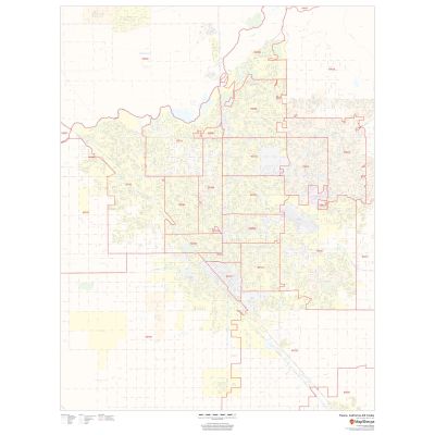Portland Oregon Metro Area Zip Codes Map