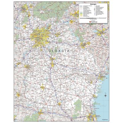 Georgia Highway Map Official