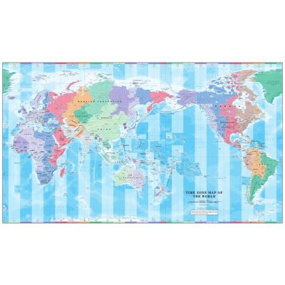Asia Pacific Time Zone Map