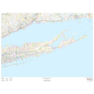 Print Map Of Suffolk County