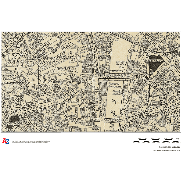 Historical London map | Stanfords