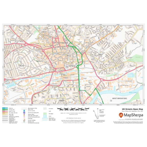 UK Streets Open Map | Stanfords