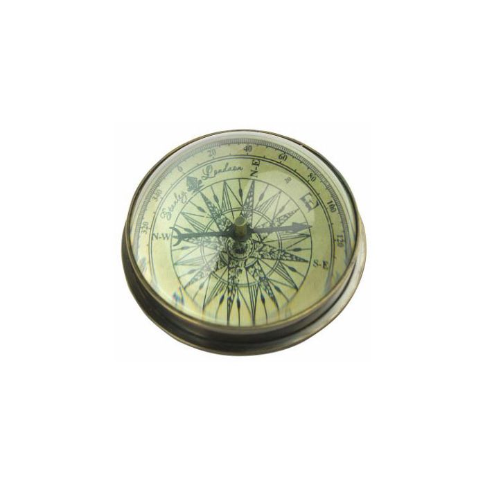 Domed Compass Paperweight | Stanfords