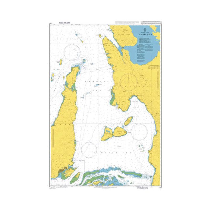 Admiralty Chart 4477 - Camotes Sea | Stanfords