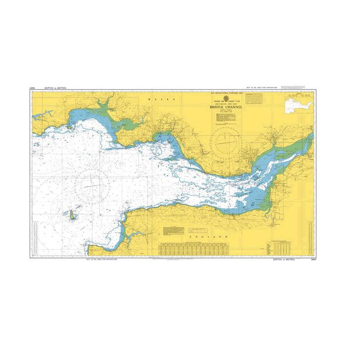 Instructional Chart 5047 - Bristol Channel | Stanfords