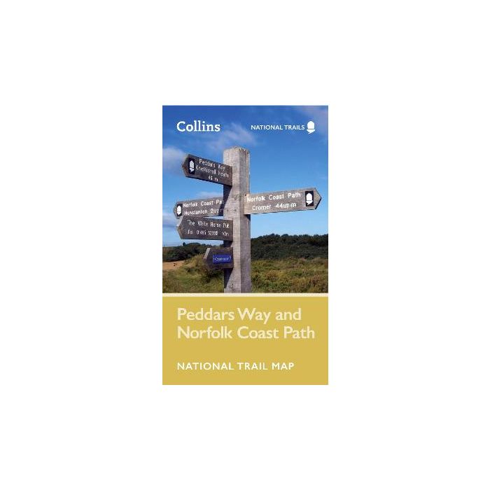 Peddars Way and Norfolk Coast Path Collins National Trail Planning Map ...