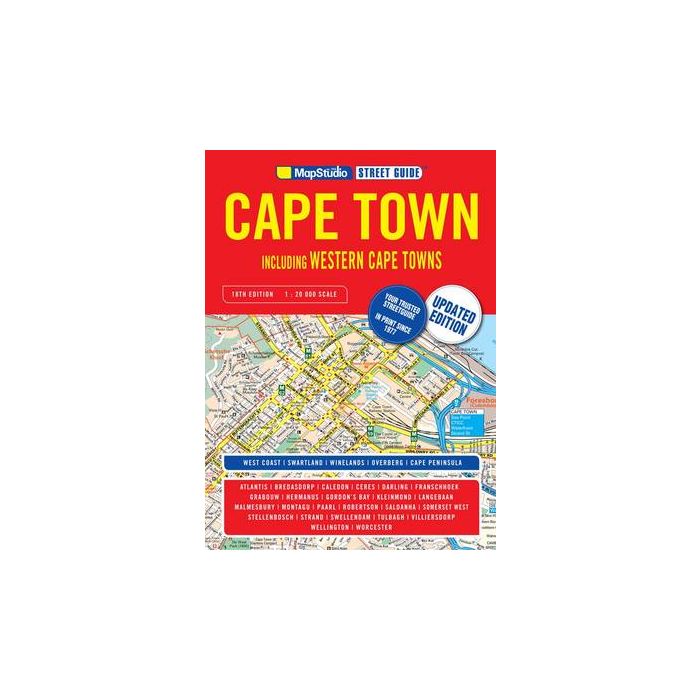 Cape Town - Western Cape Towns Map Studio Street Atlas | Stanfords