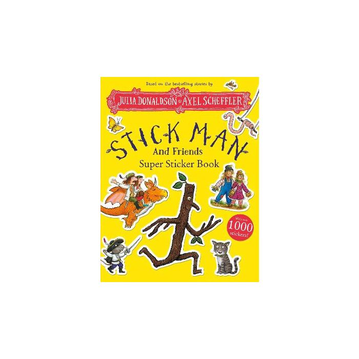Stick Man And Friends Super Sticker Book | Stanfords