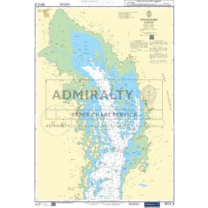 Admiralty Chart SC5612_8 - Strangford Lough | Stanfords