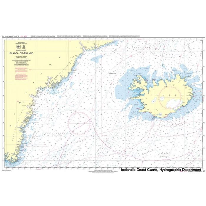 Icelandic Chart - 10 Island - Graenland | Stanfords